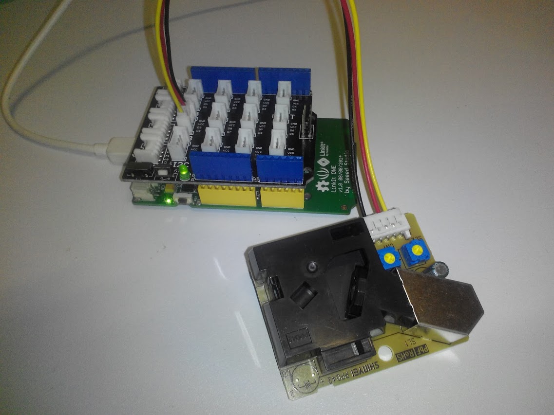 LinkIt ONE的Grove塵埃感測器運作 | MakerPRO科技創新實作社群媒體