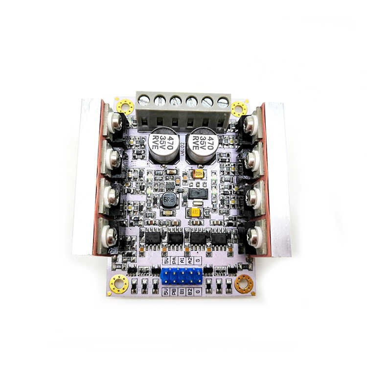 Dual Channel DC Motor Drive Speed Control Module 20A/500W | Makers ...