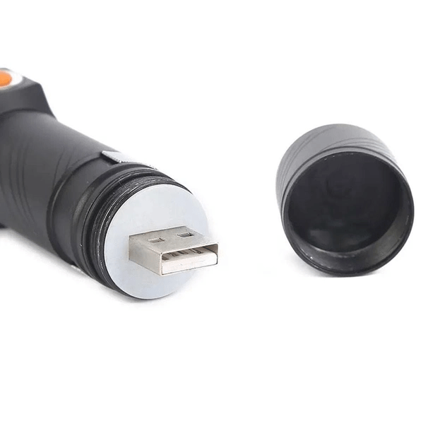 LED Rechargeable USB Multi-Functional Flashlight BL-616 | Makers ...