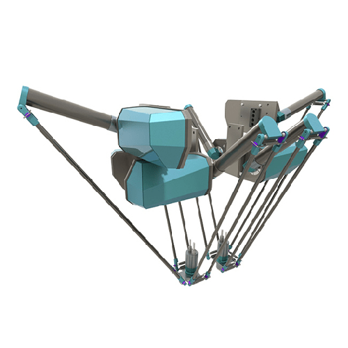 Dual Axis Delta Robot For High Capacity Packaging Lines Making