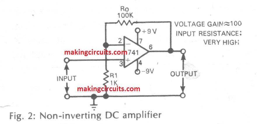 Audio Amplifier Circuit Diagram Using Ic 741 - Circuit Diagram