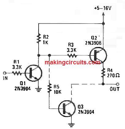 Inverter Gate Internal Circuit - Circuit Diagram