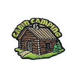 Cabin Camping Patch - MakingFriends