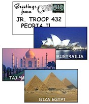 International Mini Post Cards - MakingFriends