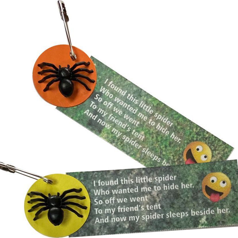 Camping Spider Friendship Swap Kit - MakingFriends