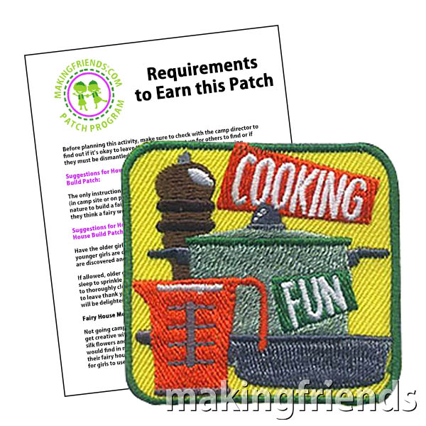 Cooking Patch Patch Program® - Square - MakingFriends