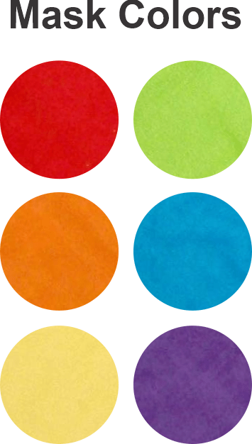 No Sew Face Mask Kit - Makes 6 - MakingFriends