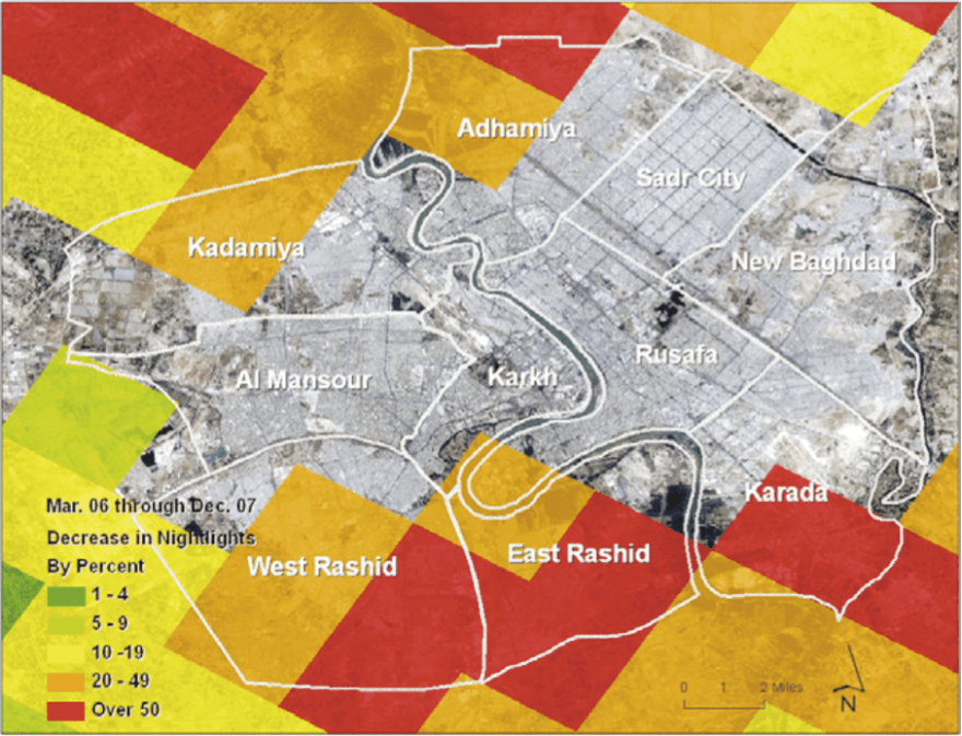 Mapping the Failure of the Iraq “Surge” | Making Maps: DIY Cartography