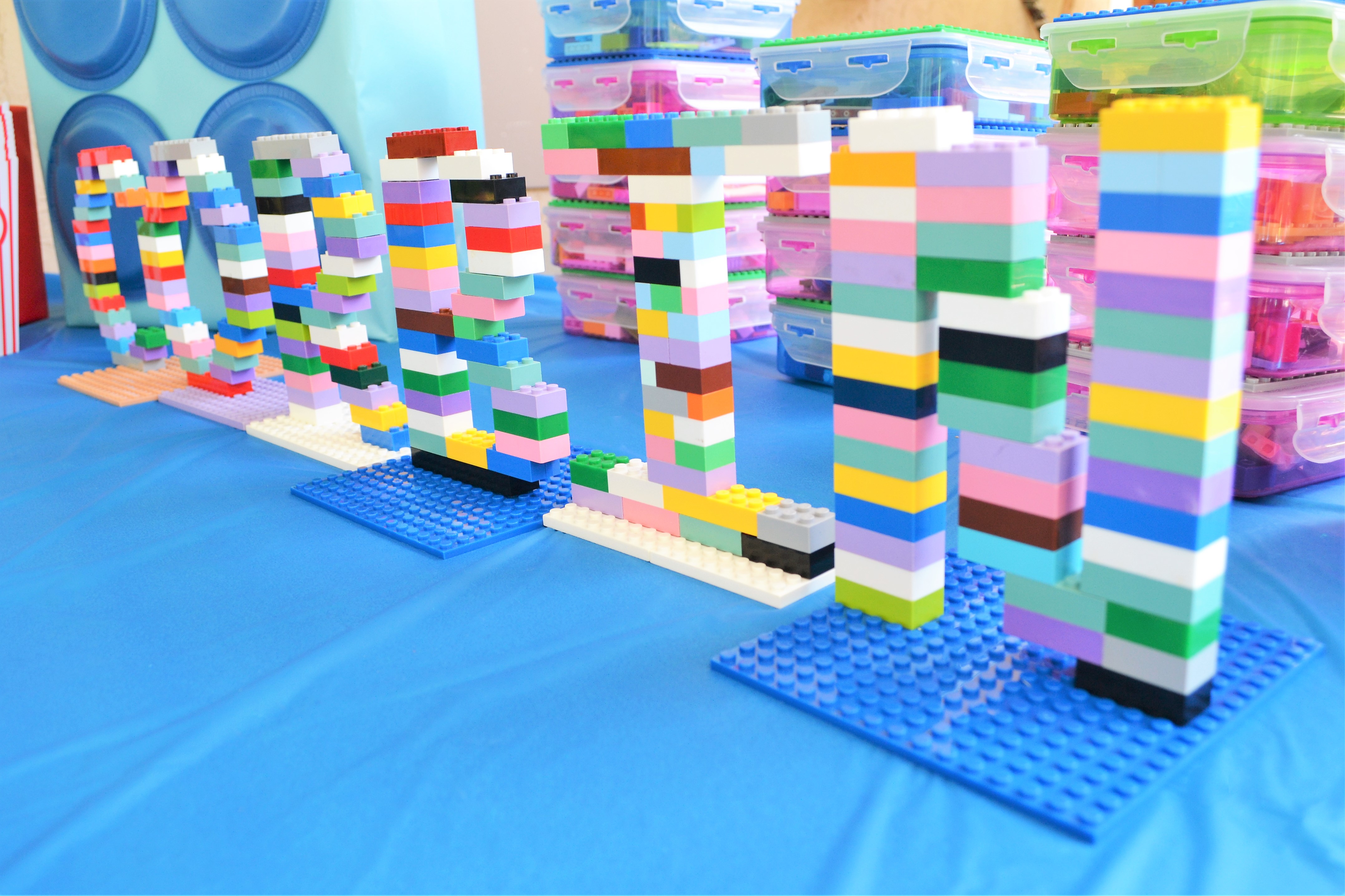 Corbin's 4!! Fun Kids LEGO Birthday Party Ideas! - Making Things is Awesome