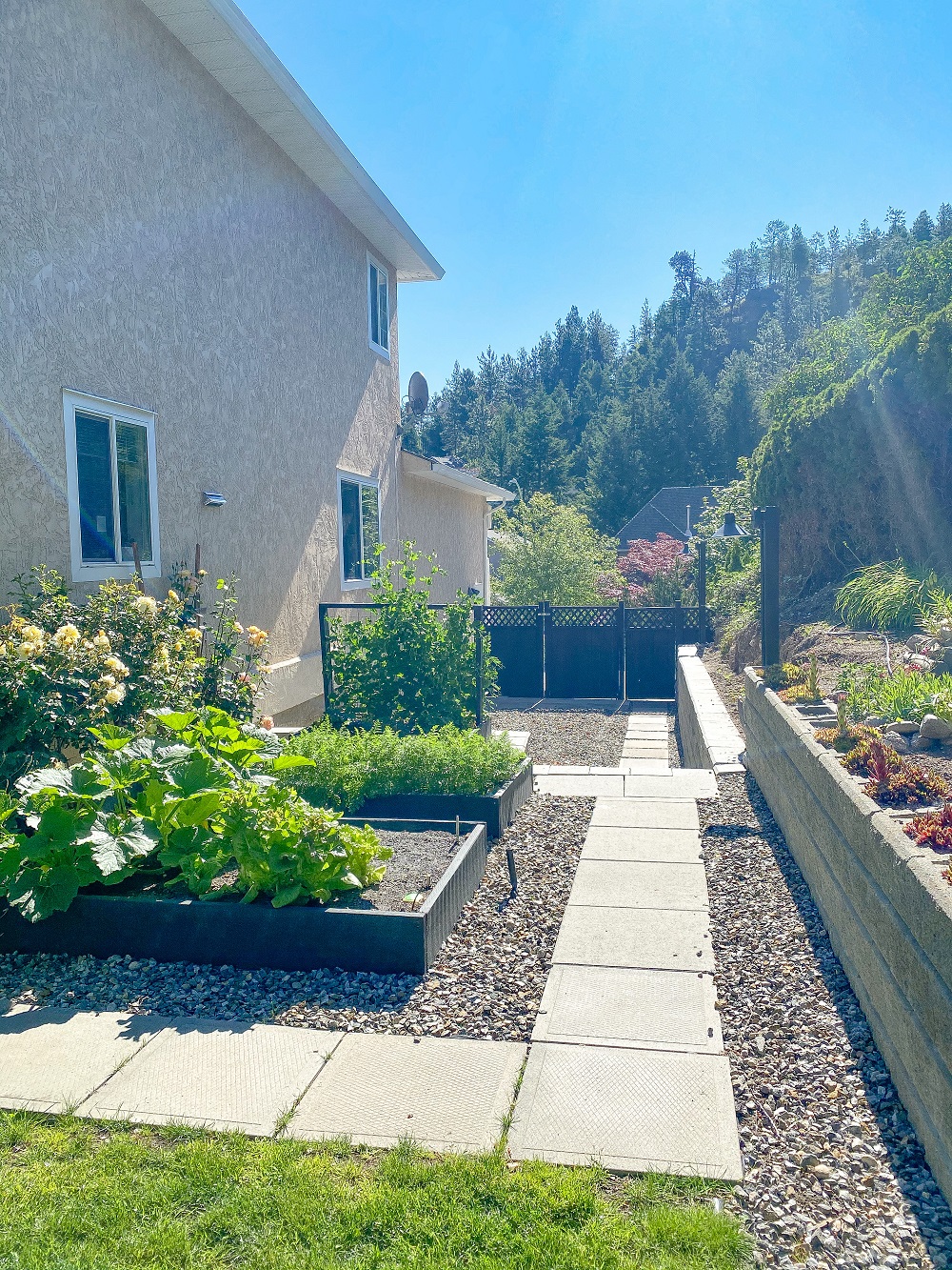 DIY RV Parking Pad - How We Made Space In Our Yard For A 30 Foot RV ...