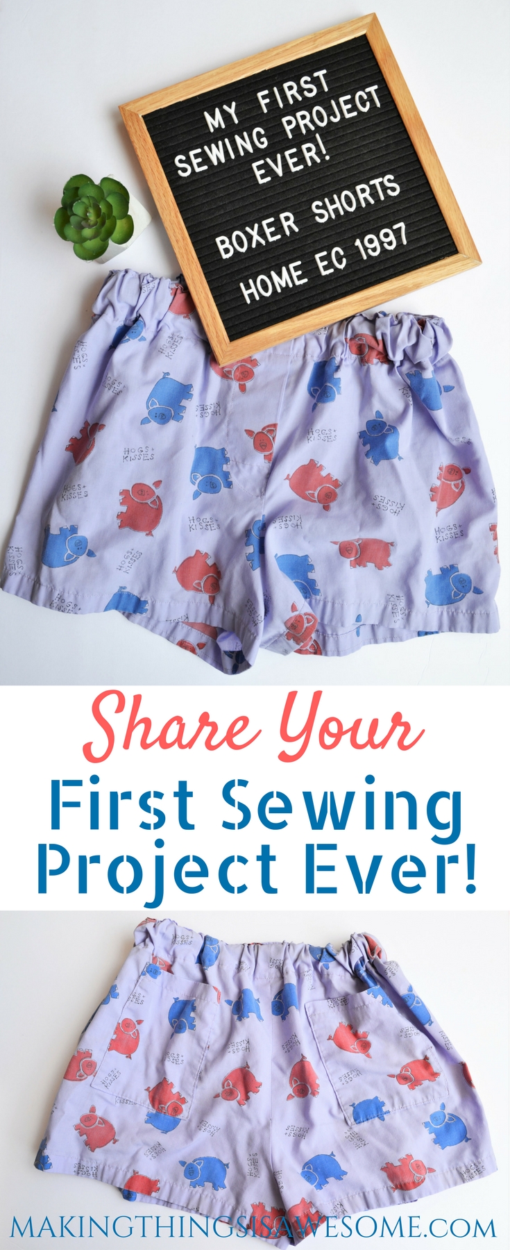 DIY Boxer Shorts: My First Sewing Project EVER! - Making Things is Awesome