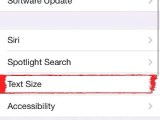 How To Increase Decrease Text Size In Ios 7