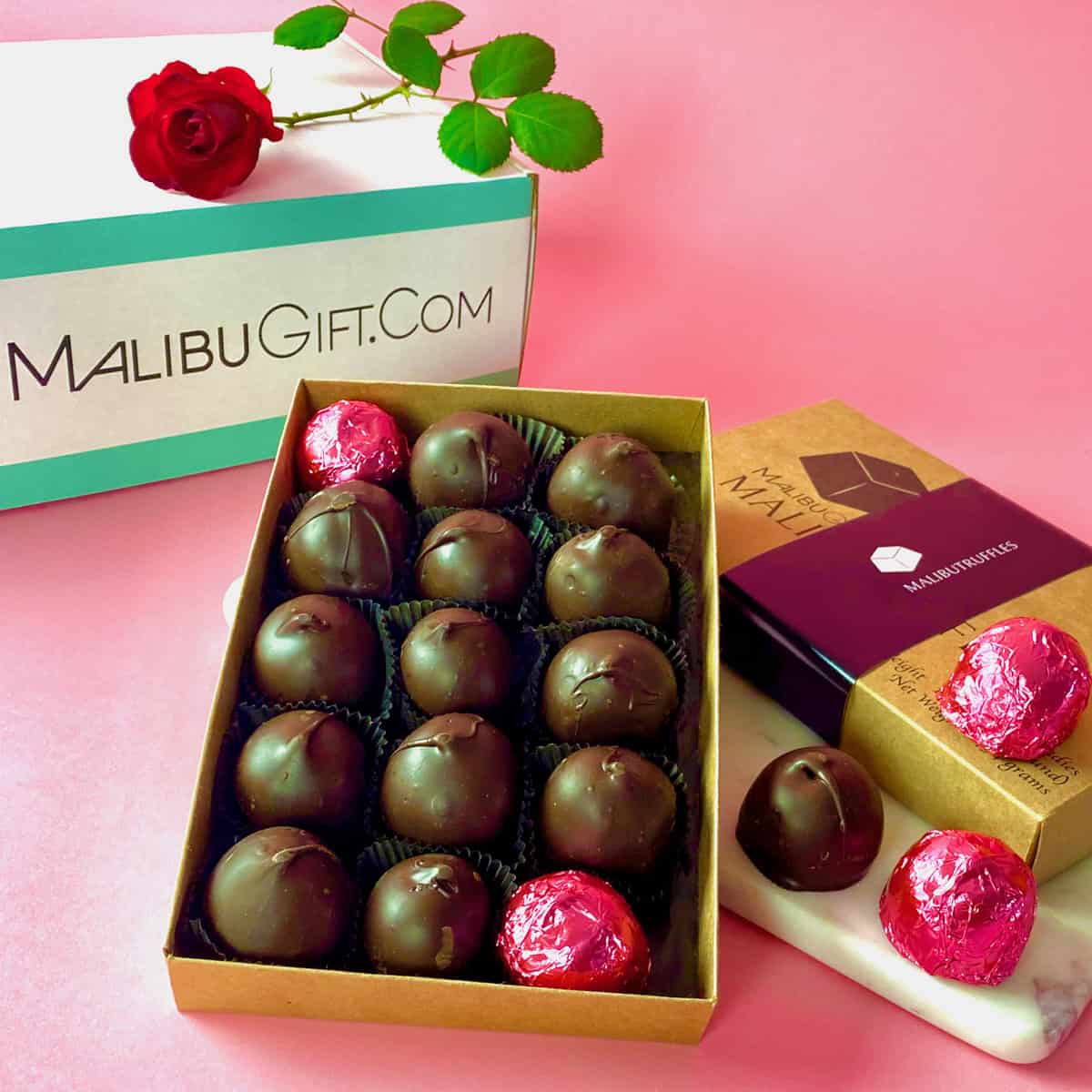 Gourmet Chocolate Covered Cherries - MalibuGift.com