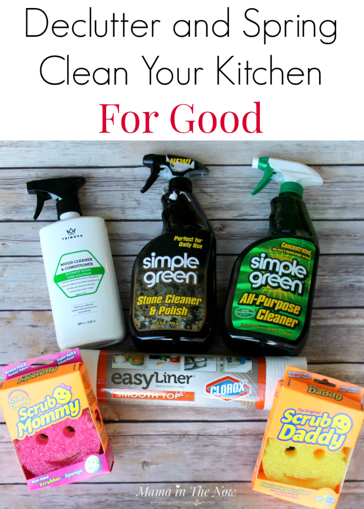 Declutter and Spring Clean The Kitchen For Good