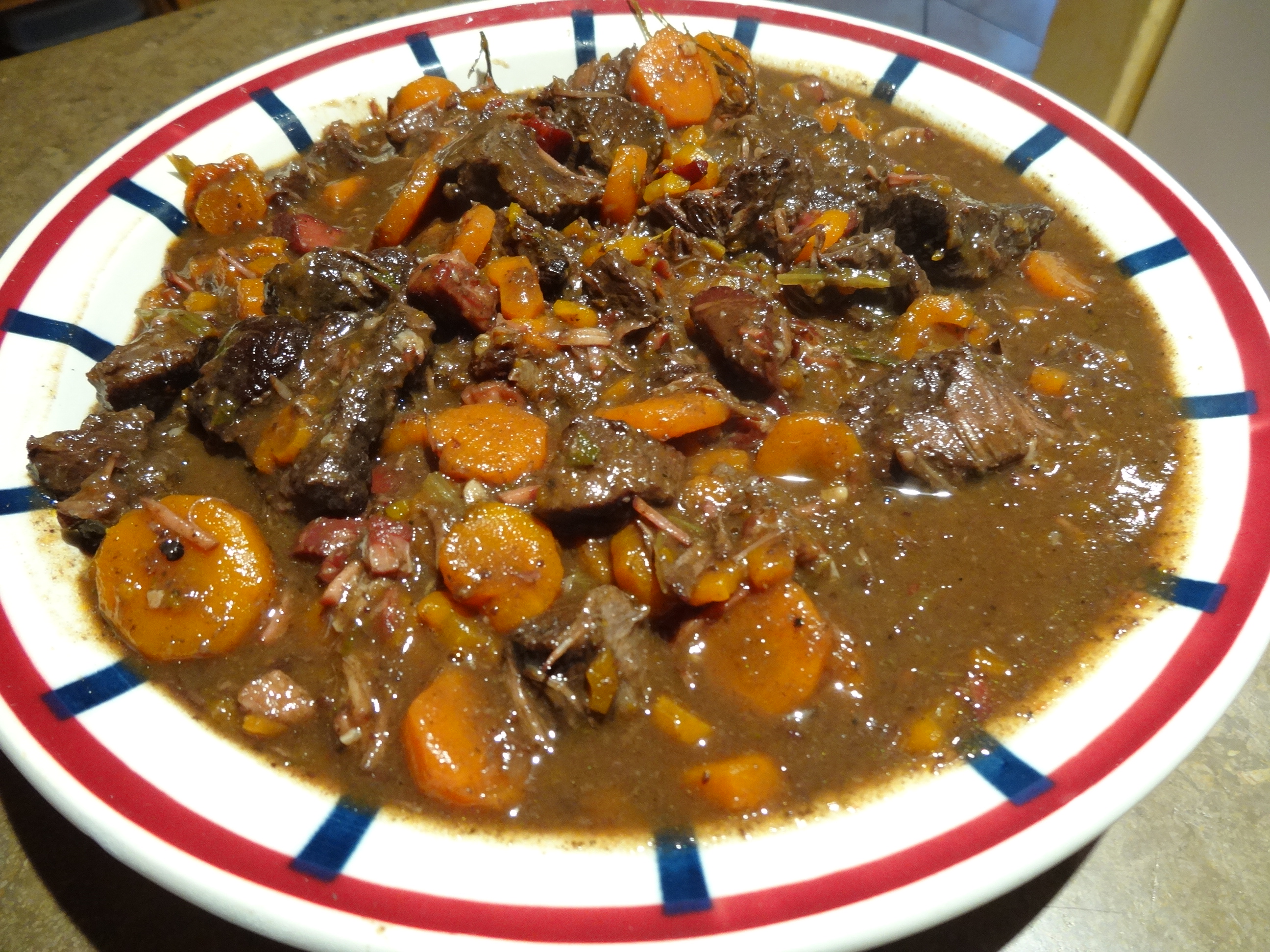 Joues de boeuf en daube