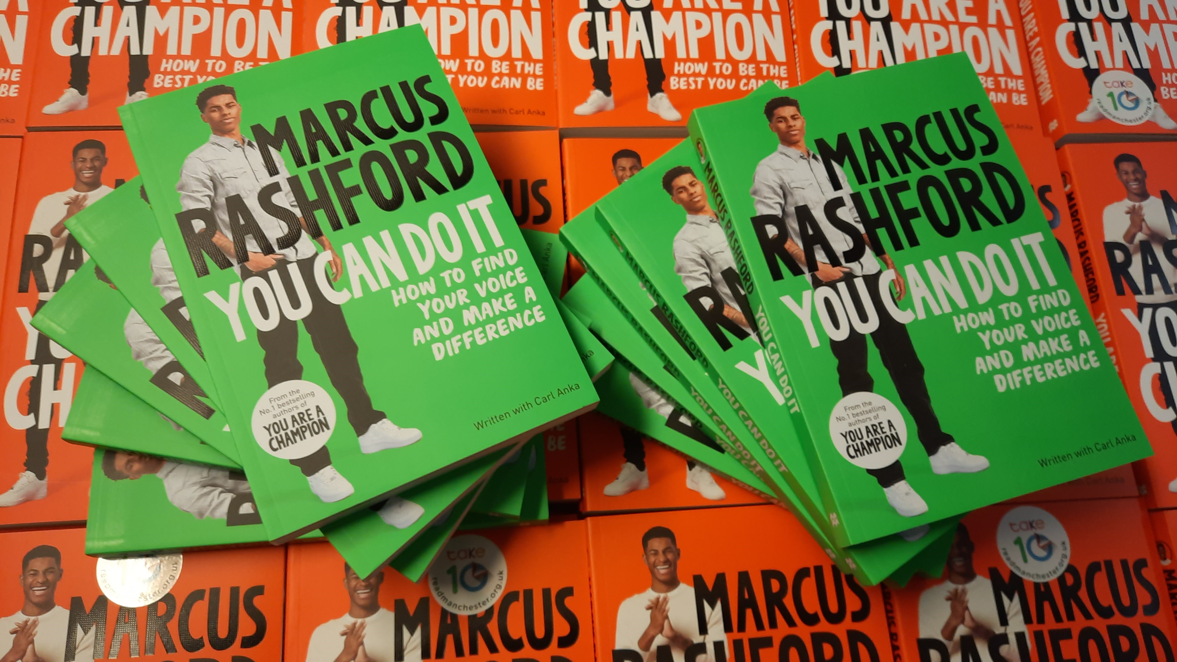 Marcus Rashford Book Give-Away. Calling all Manchester High Schools ...