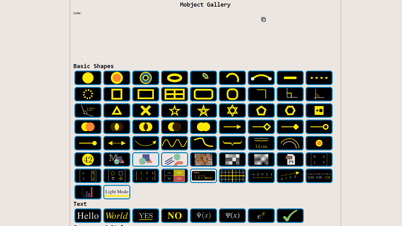 Manim Examples