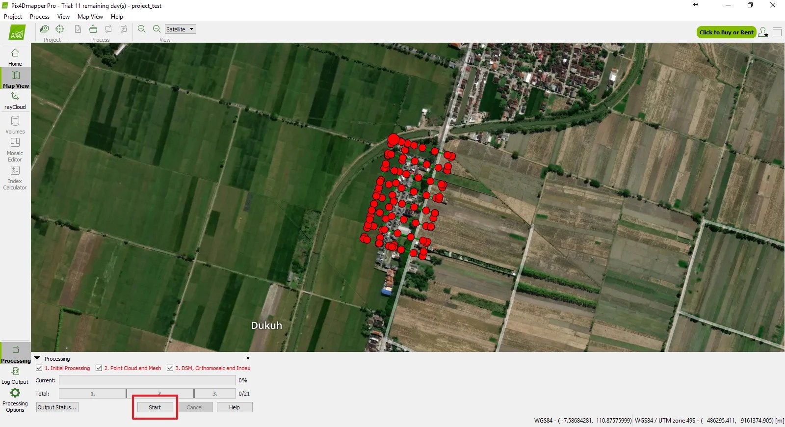 How to create 3D Maps using Pix4D Mapping Software