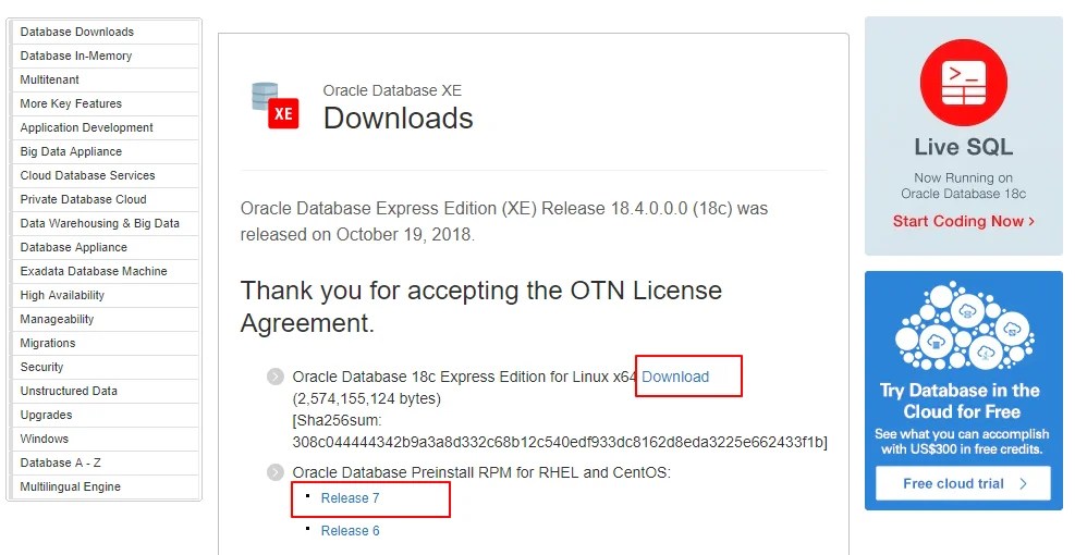 Step By Step Installing Oracle Database 18c On Oracle Linux 76