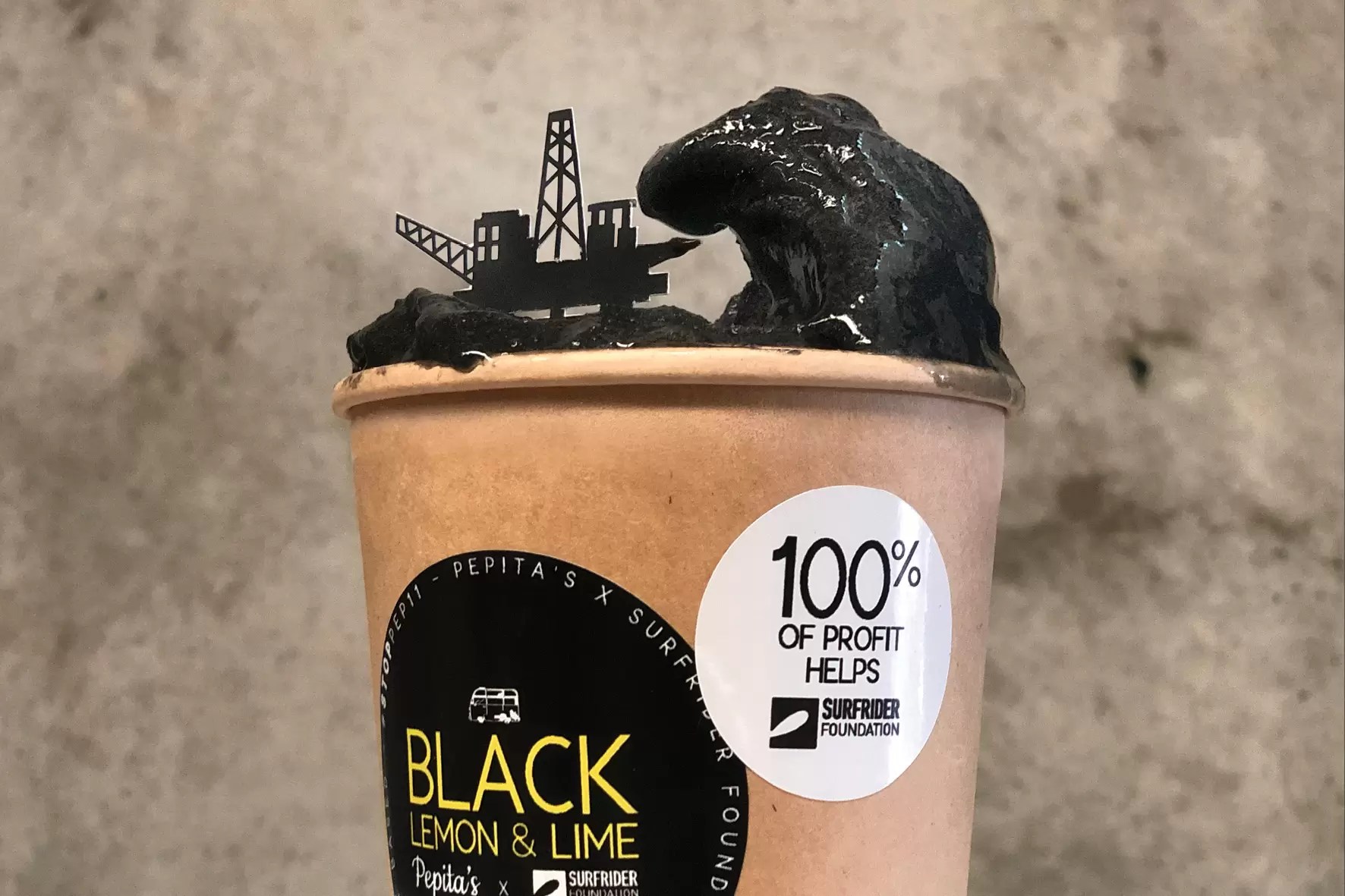 Black ice cream a slick choice for putting gas lease on ice - Manly ...