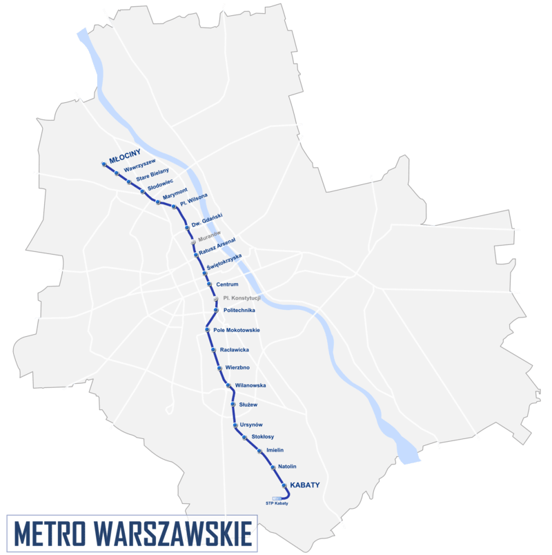 poland | Subways, undergrounds and metro maps