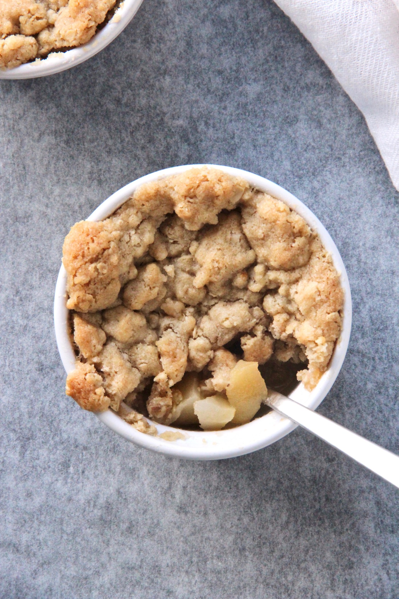Quick and Easy Apple Crumble for Two - Maple et Chocolat