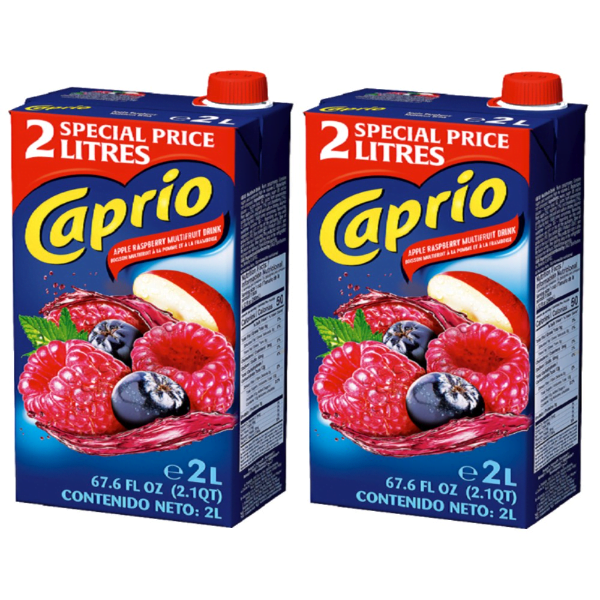 Caprio Apple Raspberry Juice 2L (2-pack) - Maple Mart