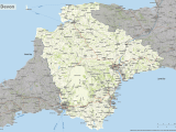 Devon County Map Maproom