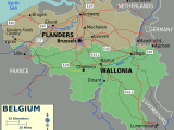 Belgium Map Mapsof Net