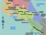Costa Rica Regions Map Mapsof Net