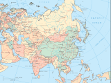 Asia Map 1 Mapsof Net