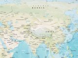 Asia Physical Map Mapsof Net