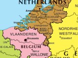 Benelux Map Mapsof Net