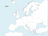 Europe Countries Map Blank Mapsof Net