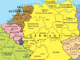 Germany And Belgium Map Mapsof Net