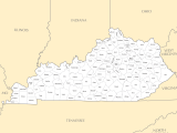 Kentucky County Map Mapsof Net
