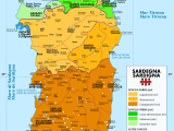 Population Language Map Of Sardinia Mapsof Net