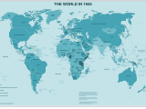 The World In 1945 Mapsof Net