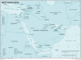 Western Asia Mapsof Net