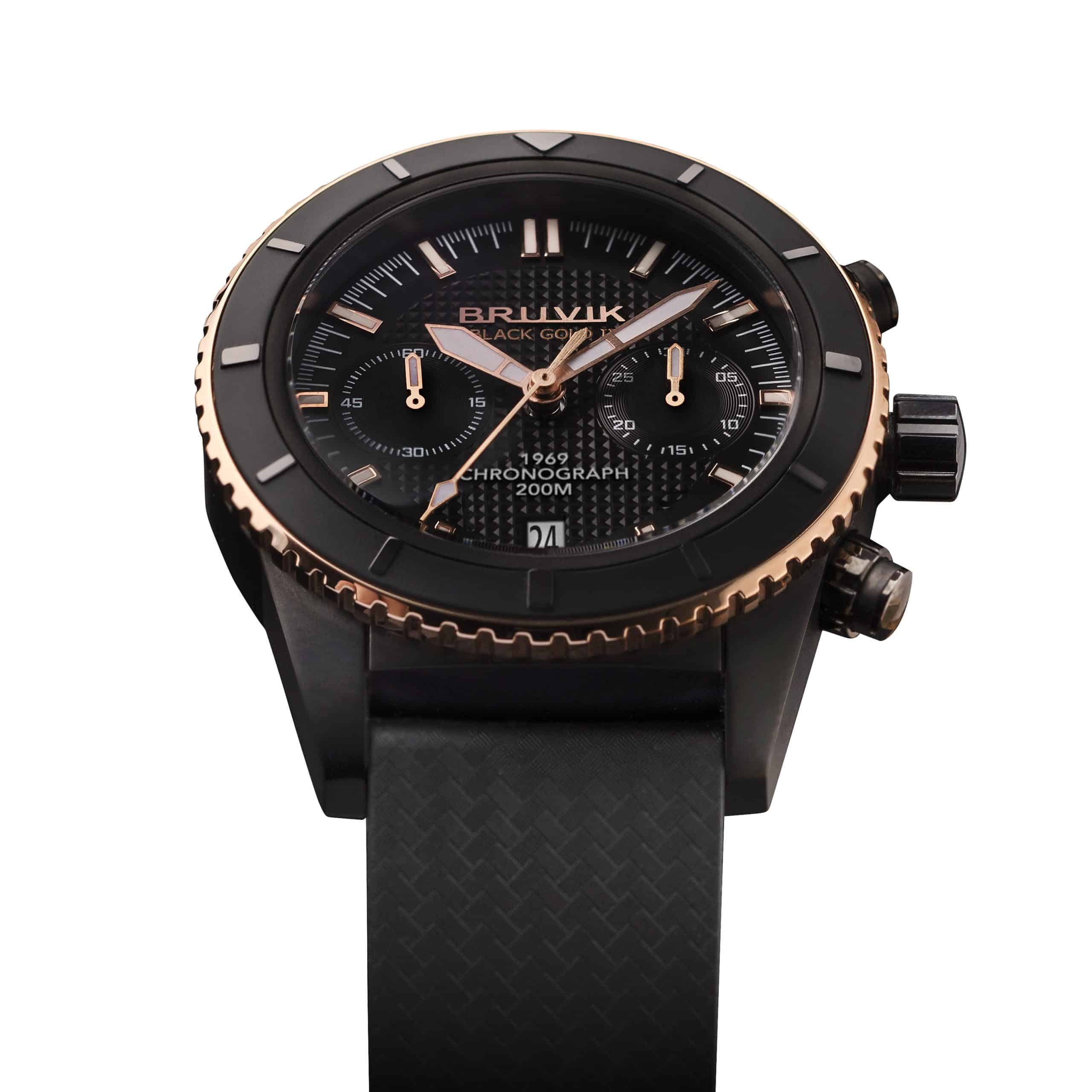 Bruvik Black Gold 2 Limited Edition u/gmt - Marcussen Ur & Smykker