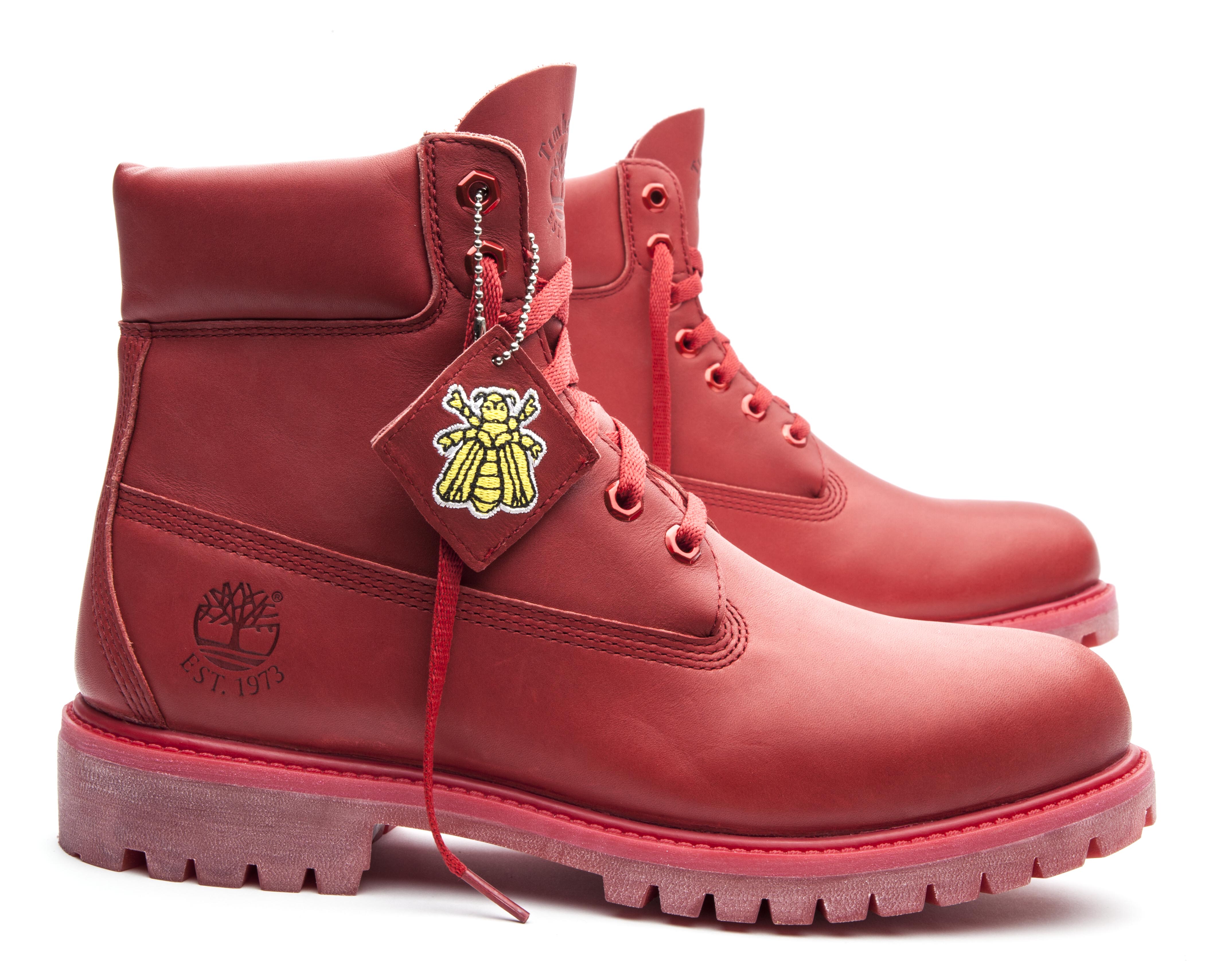 Timberland X Bee Line for BBC Red Boot @timberland @bbcicecream ...