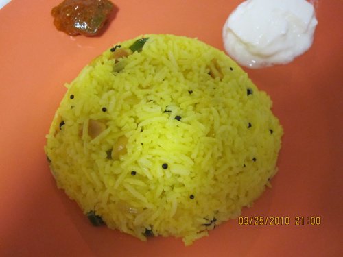 Lemon Rice Recipe - Quick And Easy Variety Rice Recipe