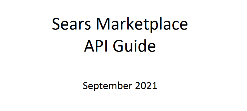 Support – Sears Marketplace