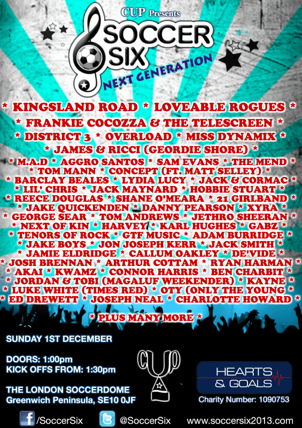 THE ‘NEXT GENERATION’ OF SOCCER SIX IS ON DEC 1ST - GET YOUR TICKETS ...