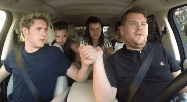 One Direction Carpool Karoke with and James Corden | MarkMeets ...