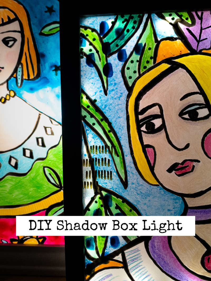DIY Shadow Box Light | Video – Marsha.