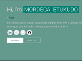 Mordecai Etukudo Software Developer