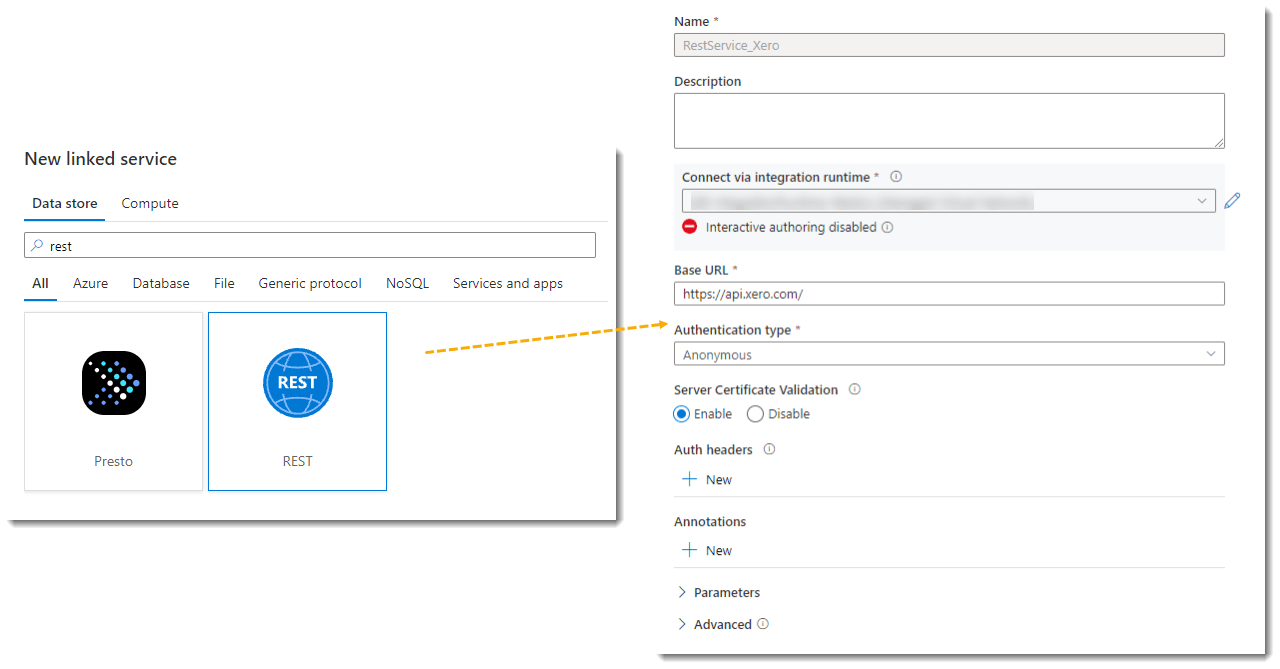 Martins Blog Working With Oauth 20 Apis In Azure Data Factory The Adf Linked Service And