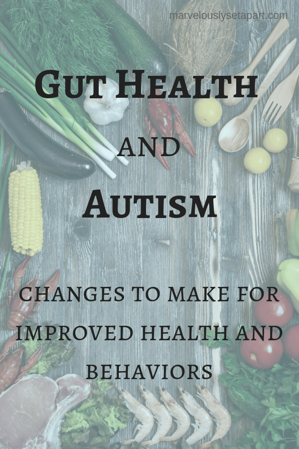 Gut Health and Autism - Food and Supplements - Marvelously Set Apart