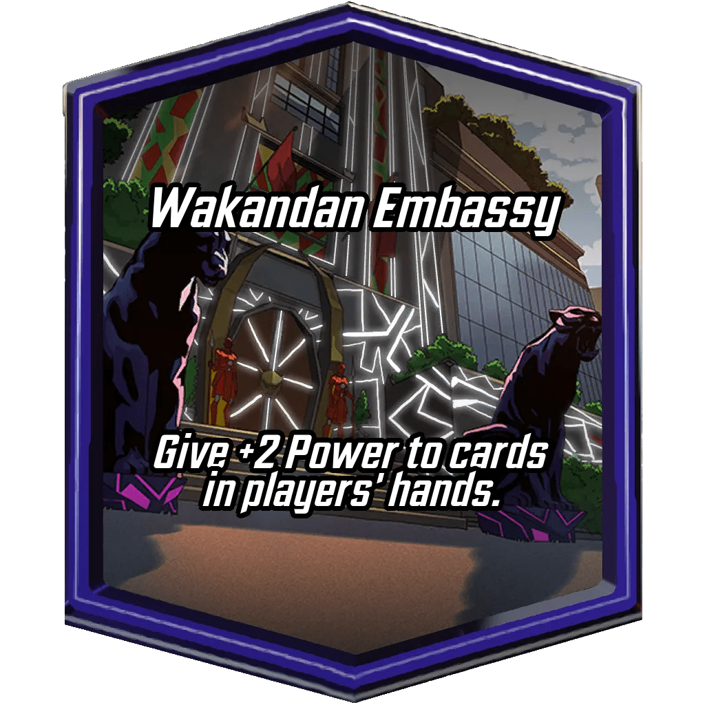 Wakandan Embassy Hot Location Guide: Strategy, Best Cards and Decks ...